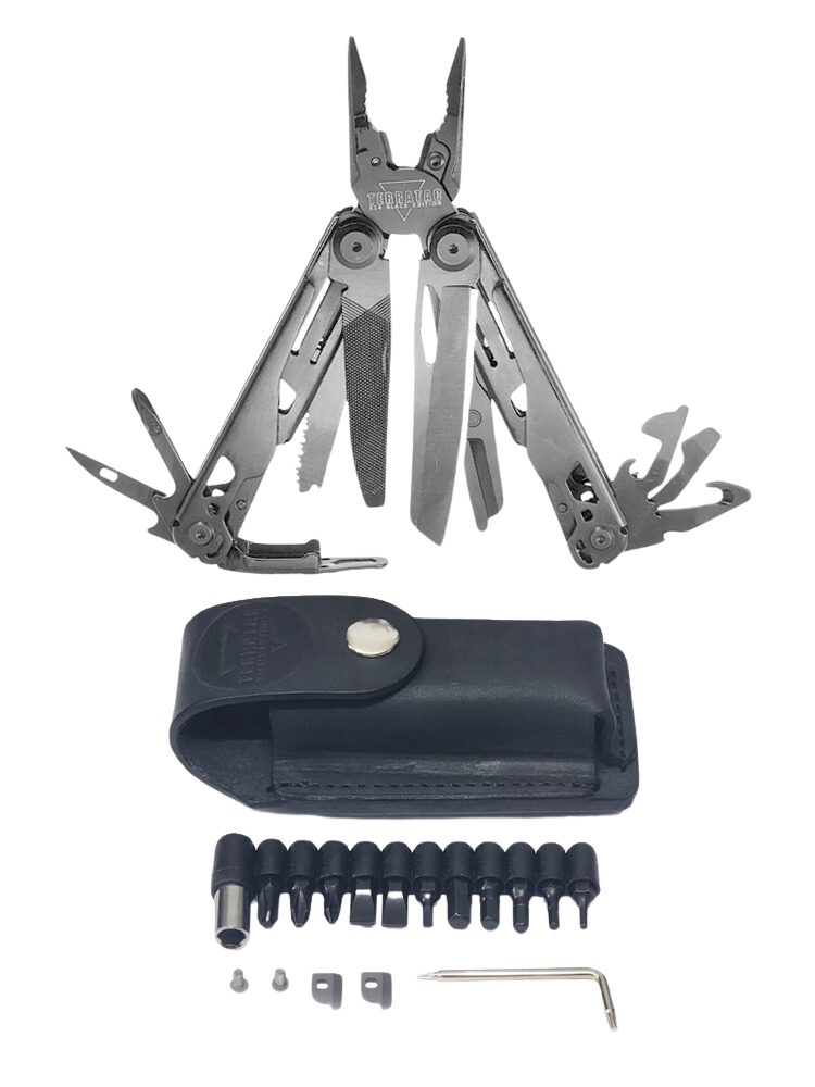 TerraTAC™ X14 MKII Black (Full House Bundle) – TerraTac Multitools