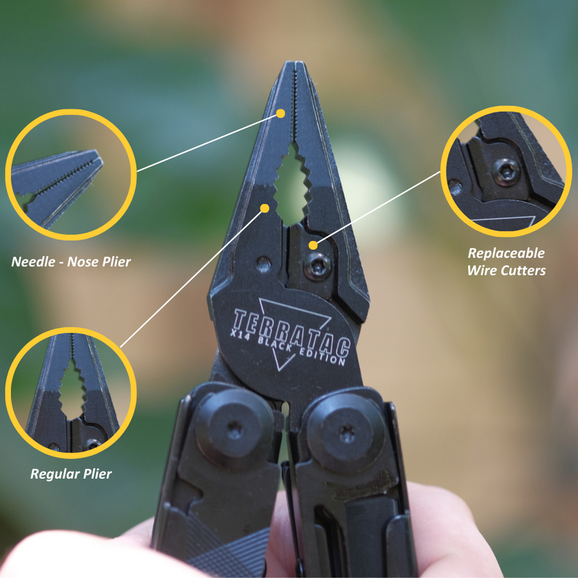 TerraTAC™ X14 MKII Black – TerraTac Multitools
